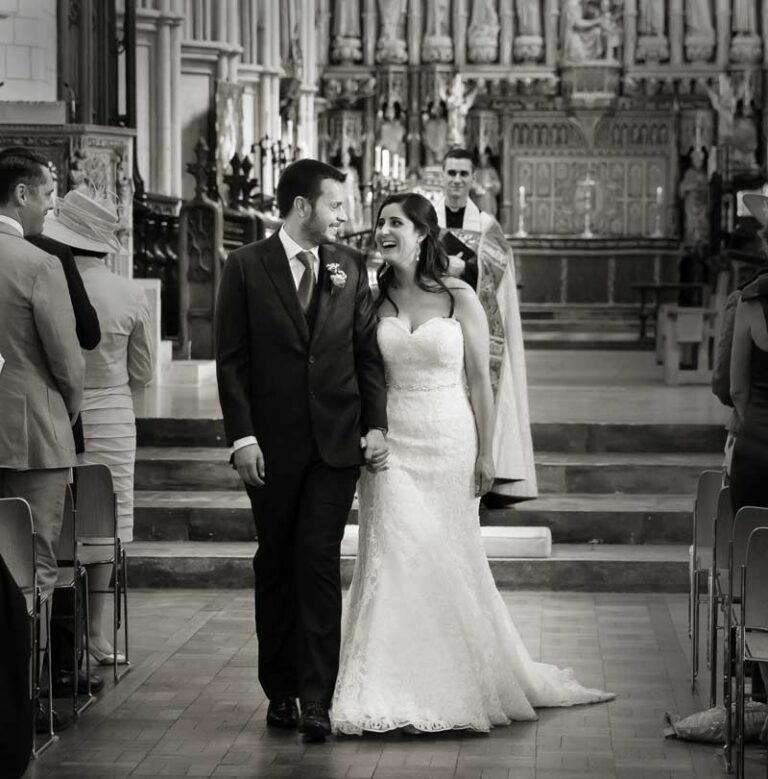 Southwark Cathedral wedding with Butlers Wharf, Tower Bridge ...